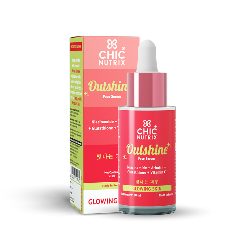 Vitamin C Brightening Serum With Niacinamide & Glutathione - Chicnutrix